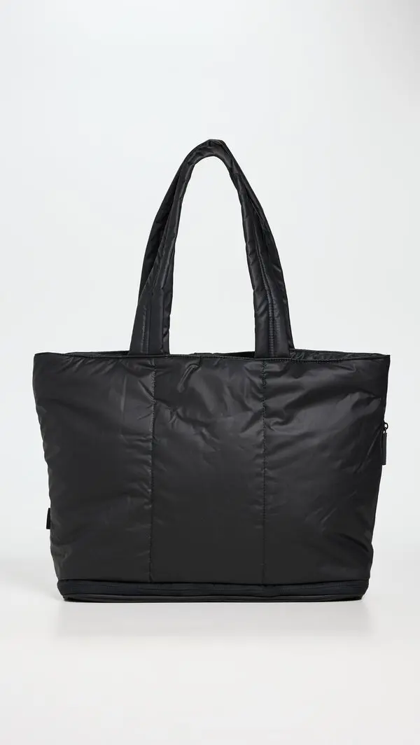 CALPAK Luka Expandable Laptop Tote Bag - Matte Black