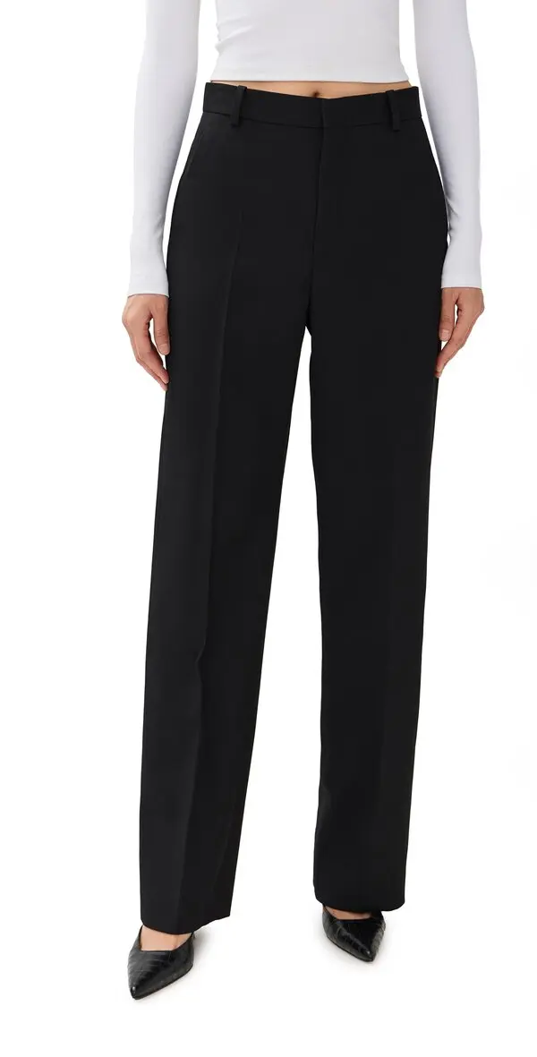 Wardrobe.NYC Straight Leg Trousers