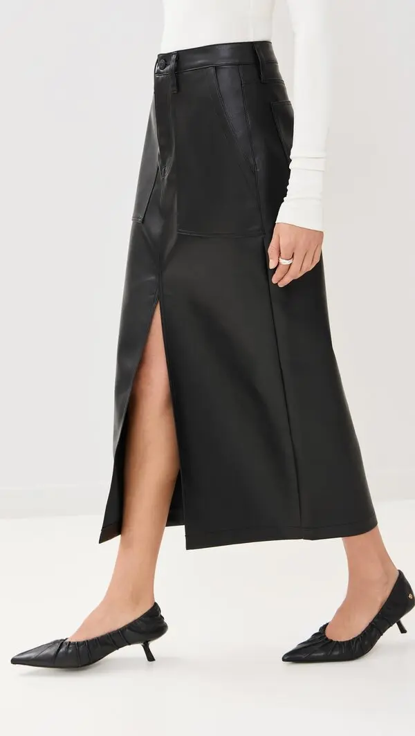 PISTOLA Alice Utility Midi Skirt