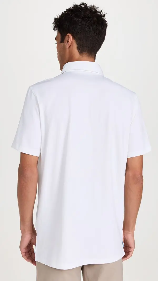 Greyson Tala Lightweight Airflow Jersey Polo - Arctic