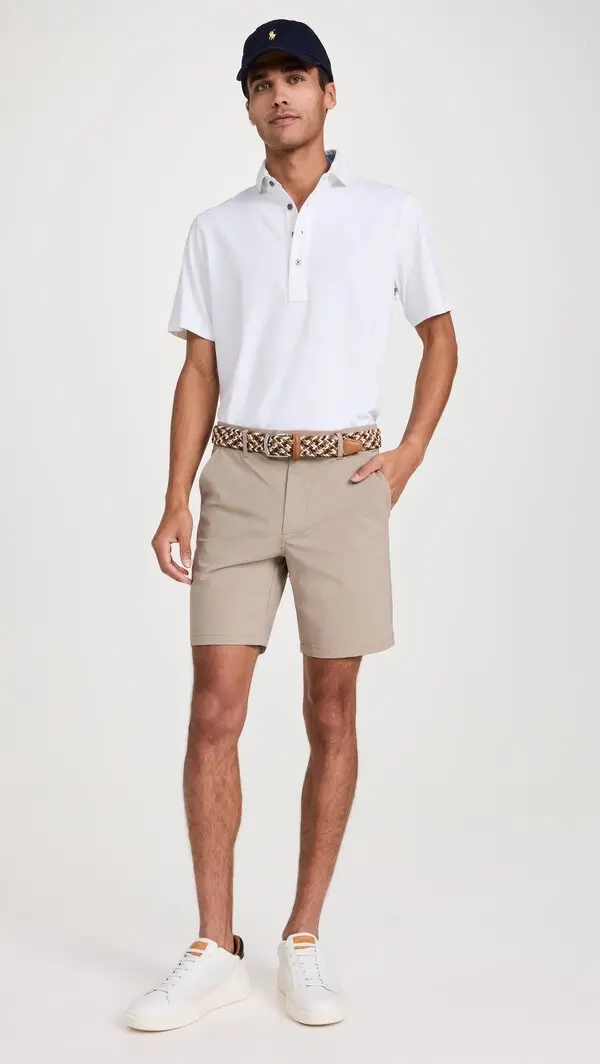 Greyson Tala Lightweight Airflow Jersey Polo - Arctic