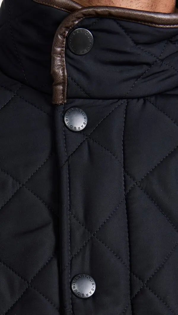 Barbour Powell Quilted Jacket - Navy