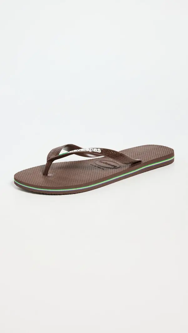 Havaianas Brazil Logo Flip Flops