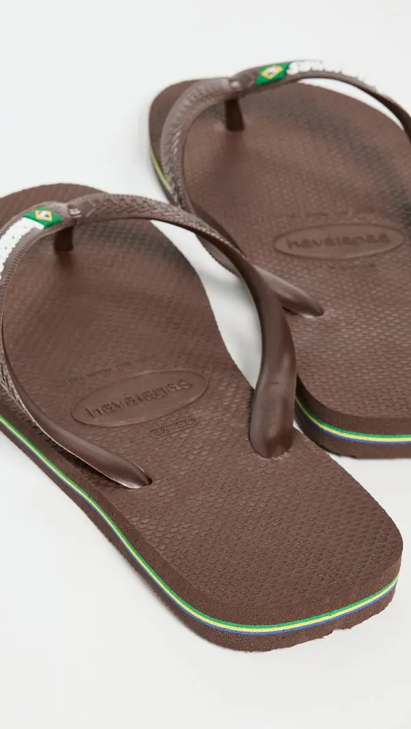 Havaianas Brazil Logo Flip Flops