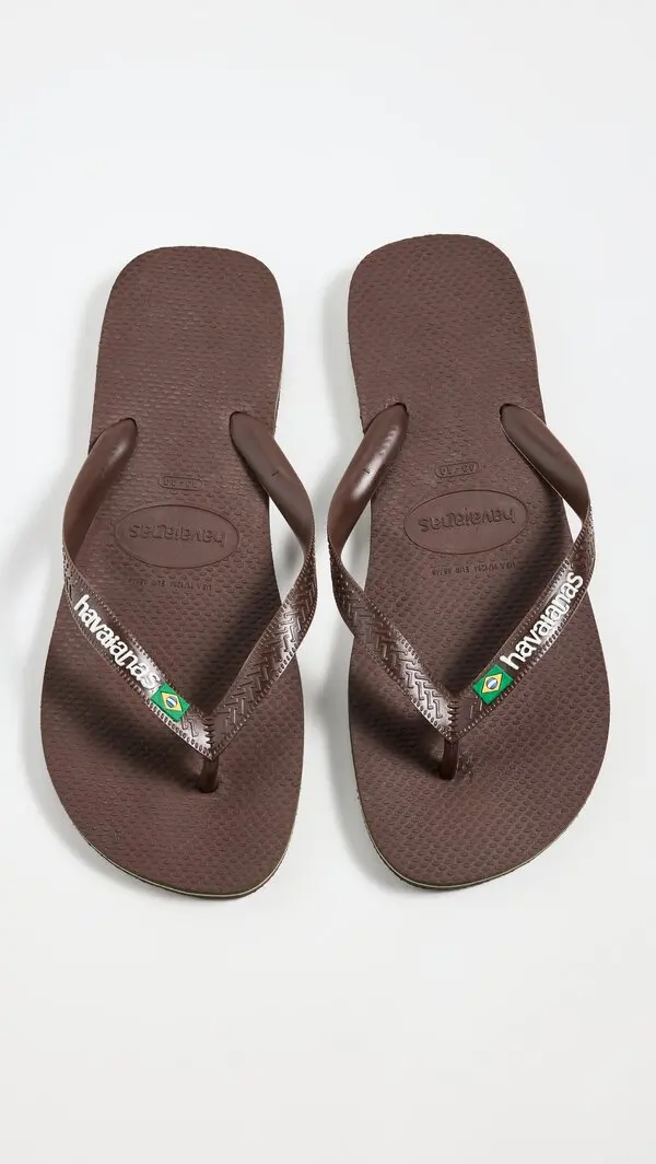 Havaianas Brazil Logo Flip Flops