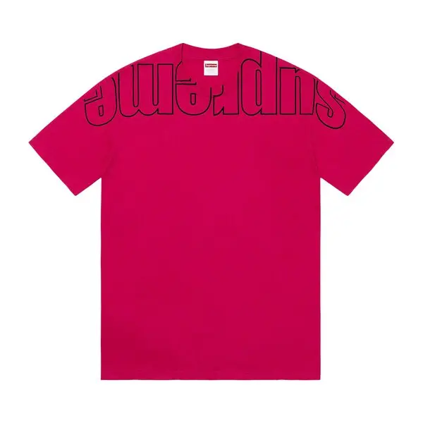 Supreme Upside Down Tee 'magenta - Pink