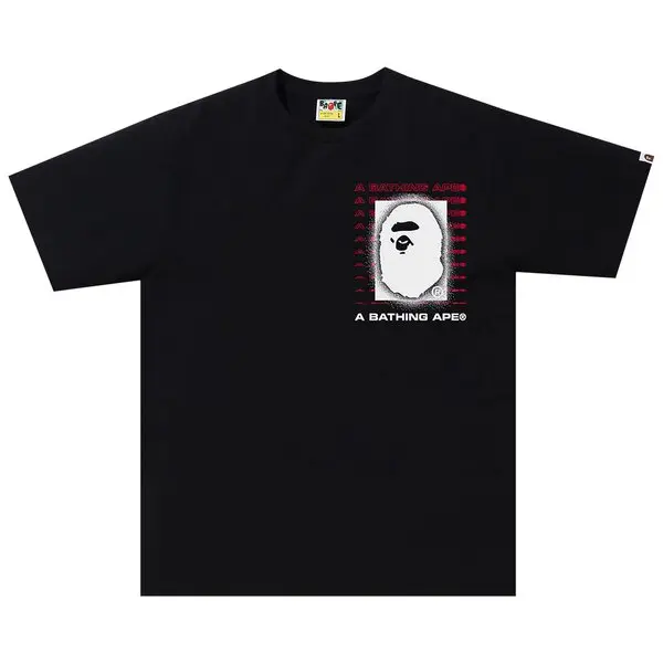 A BATHING APE Time To Sleep Tee - Black