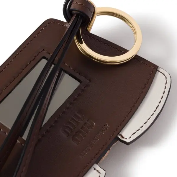 Miu Miu Leather Keychain Trick - Cord