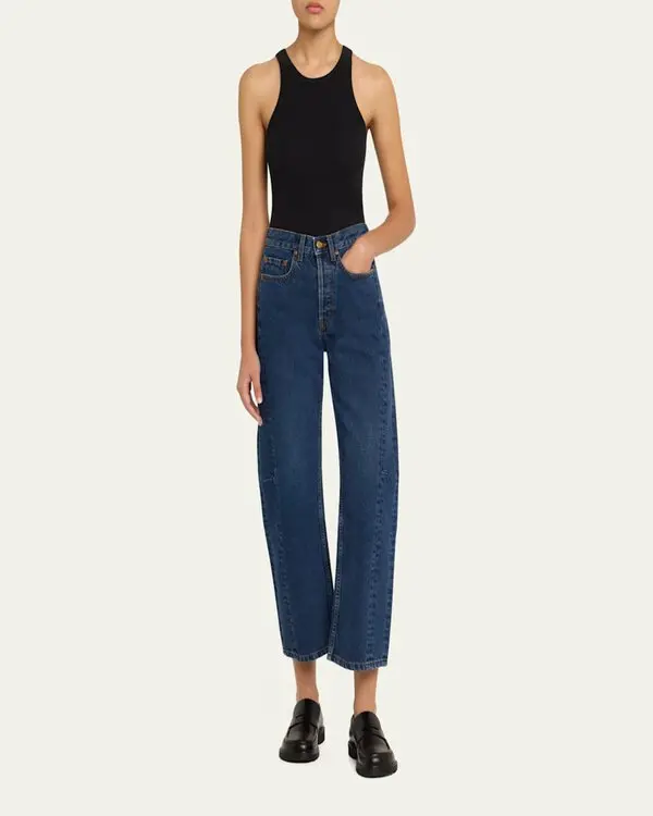 B Sides Lasso Slim Cropped Jeans