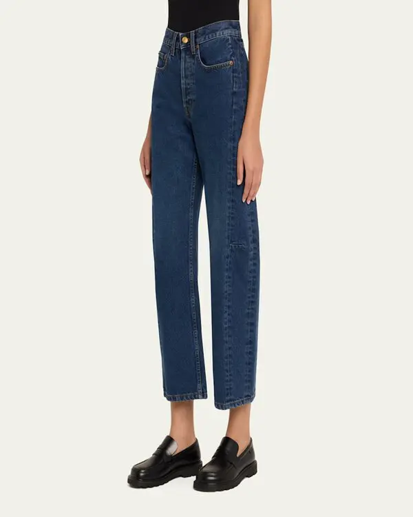 B Sides Lasso Slim Cropped Jeans