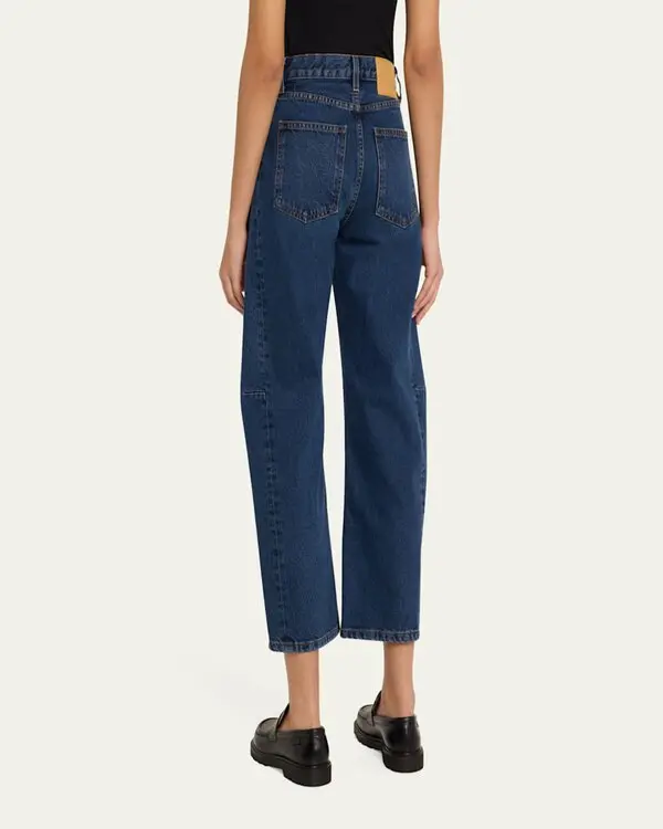 B Sides Lasso Slim Cropped Jeans