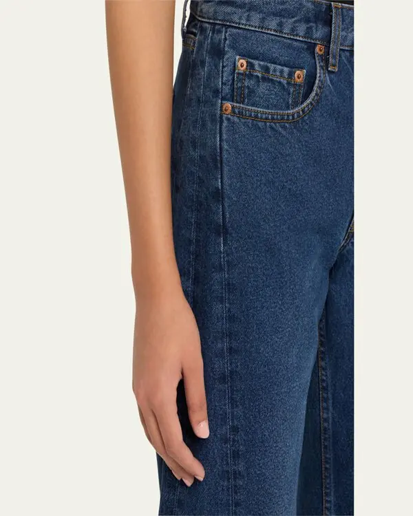 B Sides Lasso Slim Cropped Jeans