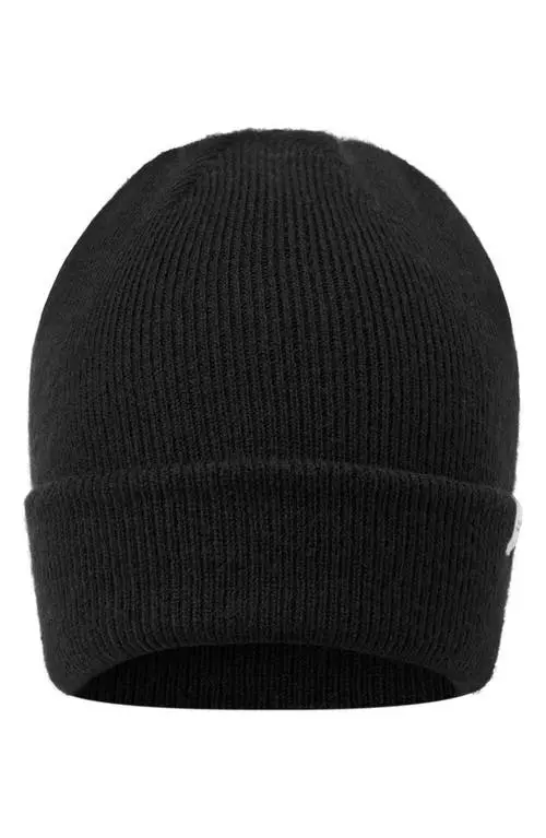Travis Mathew Cloud Ribbed Beanie - Black