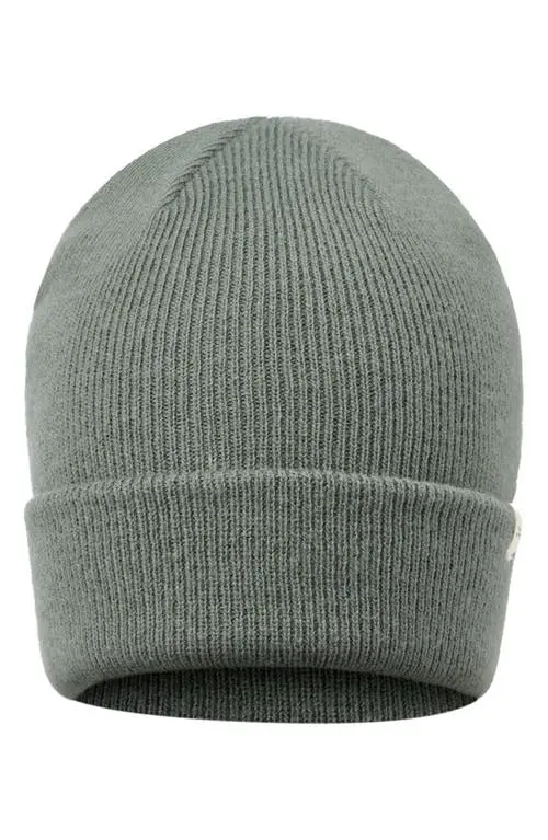 Travis Mathew Cloud Ribbed Beanie - Dark Olive