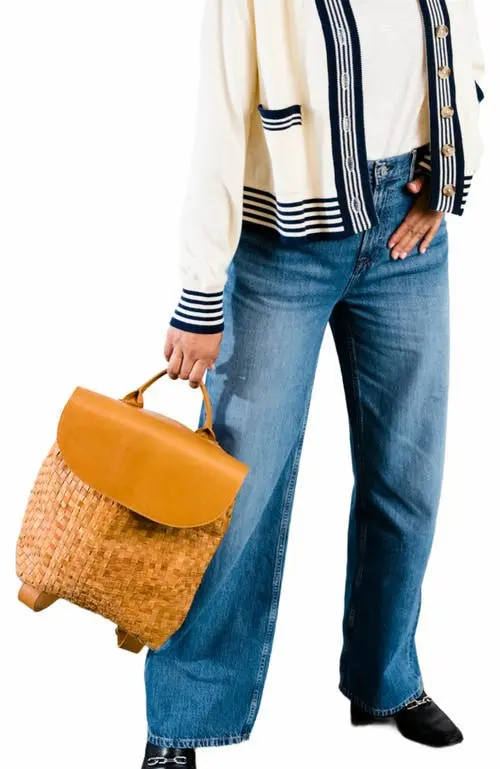 ABLE Elsa Basketweave Backpack