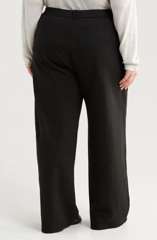 Eileen Fisher Wide Leg Trousers - Black