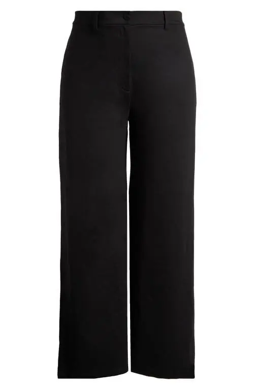 Eileen Fisher Wide Leg Trousers - Black