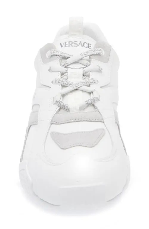 Versace Logo Sneakers - White Concrete
