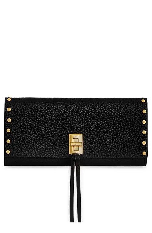 Rebecca Minkoff Darren Leather Continental Wallet - Black