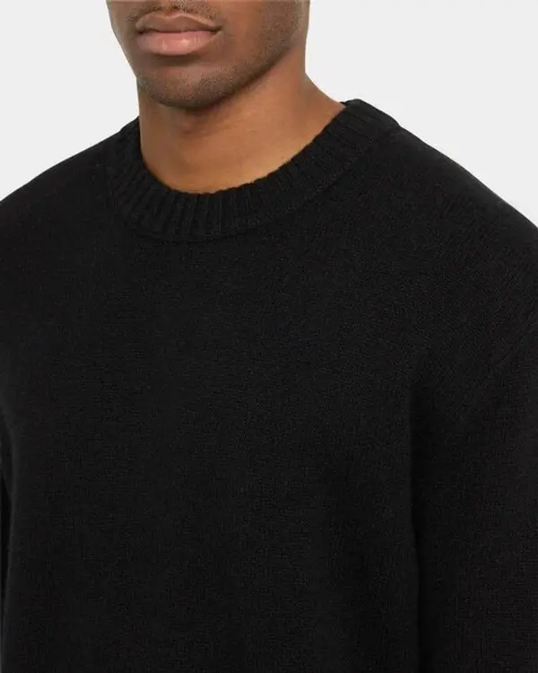 FRAME Cashmere Knit Pullover - Noir