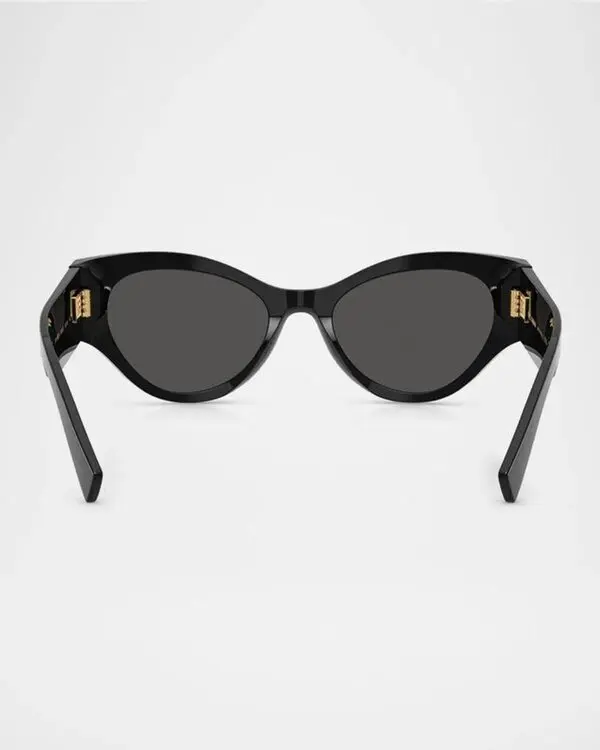 Dolce & Gabbana Butterfly Sunglasses With Lace Motif
