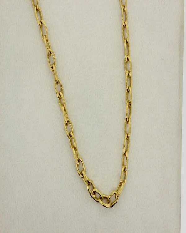 TWENTY TWO CARATS 22k Yellow Gold Necklace Cadene 15 - One-color