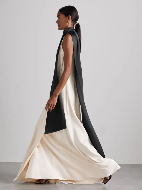Isobel Atelier Sash-neck Occasion Dress