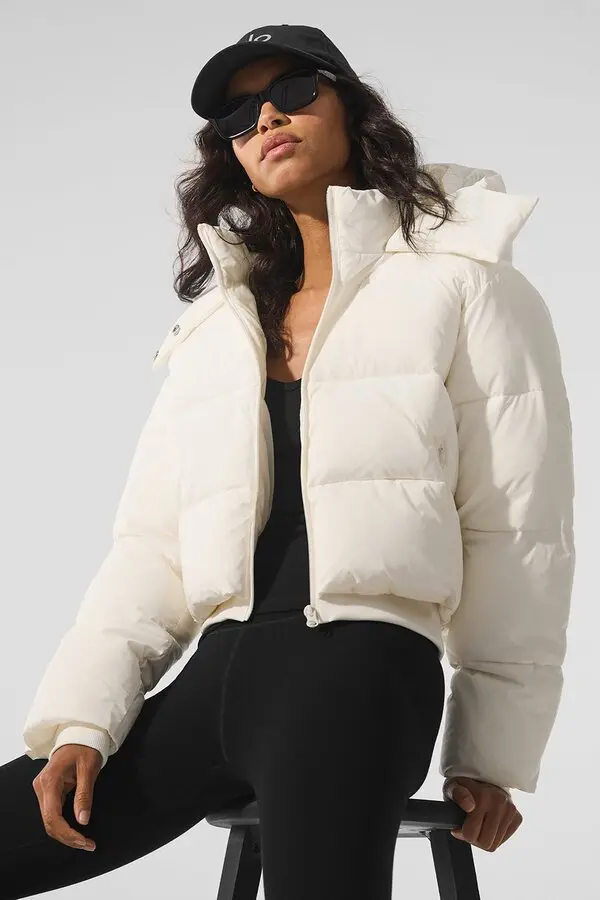 Alo Yoga Foxy Puffer Jacket - Ivory