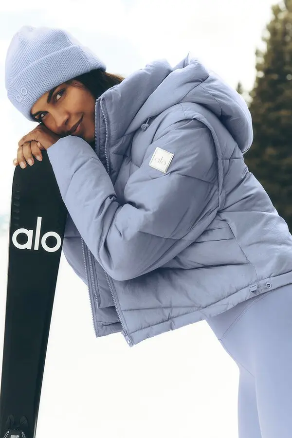 Alo Yoga Glacier Puffer Jacket - Winter Frost