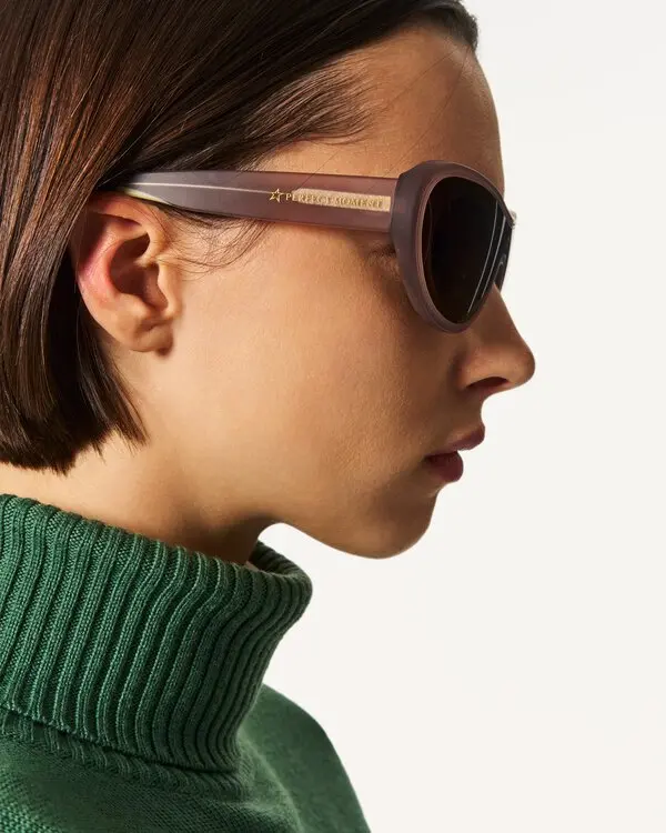 Perfect Moment Carving Sunglasses - Brown