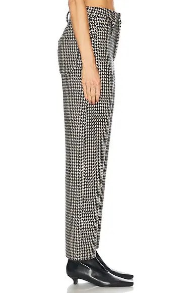 FRAME The Tweed Barrel Trousers