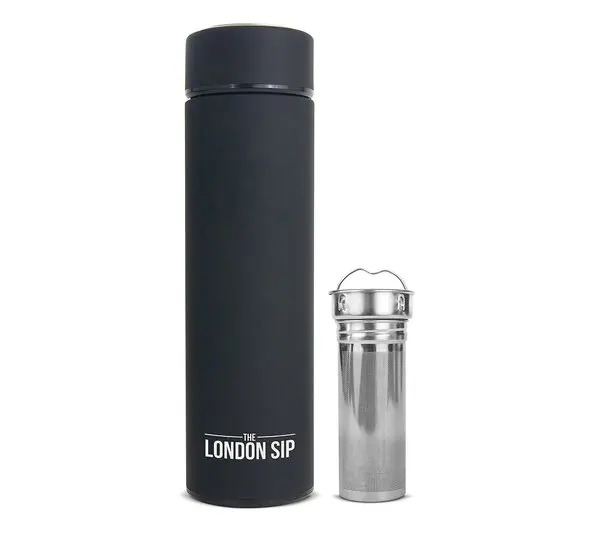 THE LONDON SIP Tea Infuser Bottle 16oz - One-color
