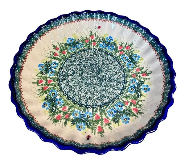 LIDIA'S POLISH POTTERY Pie Baker - One-color