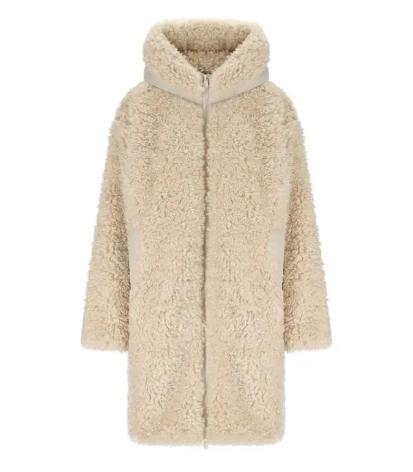 ジャケット・アウター save the duck ANGELICA Save The Duck Angelica Hooded Padded Coat - Beige | Editorialist