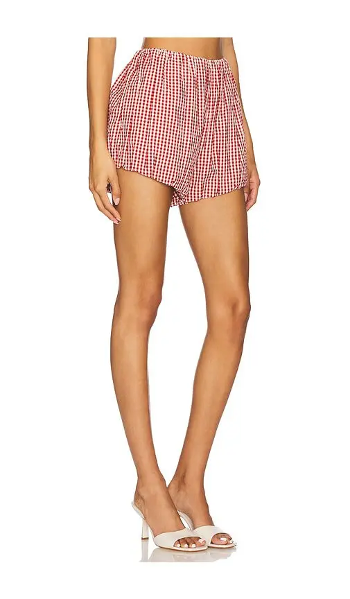 Posse Aurelia Short - Red Gingham