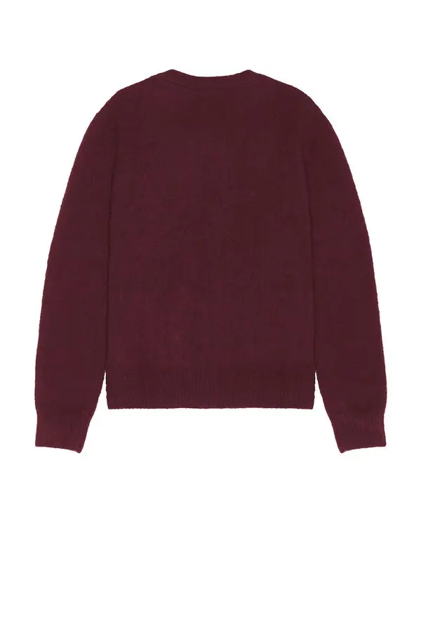 WAO Solid Brushed Cardigan