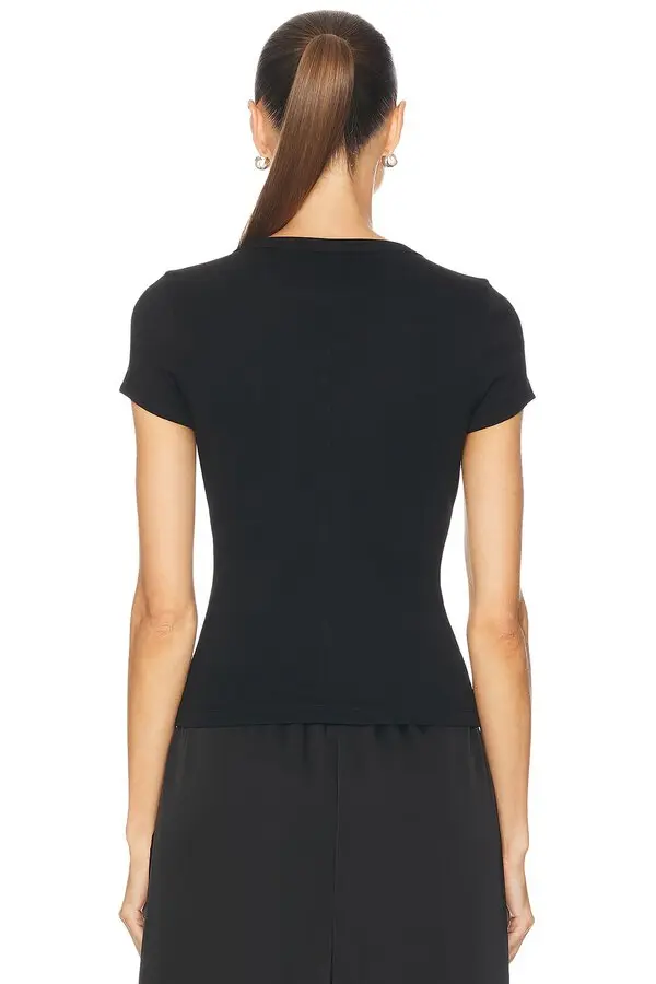 FLORE FLORE Jill Baby Tee - Black
