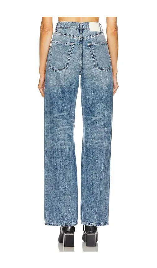 GRLFRND Brooklyn High-rise Straight Jeans