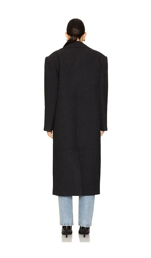 GRLFRND The Overcoat In Melton Fabric