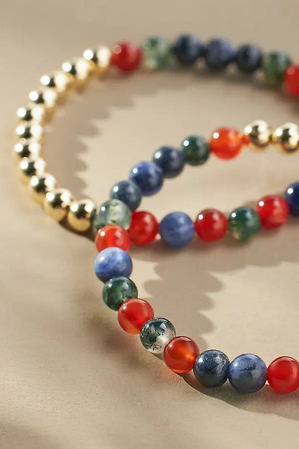 THE HEALER'S COLLECTION N 77 Detox Bracelets, Set Of 2