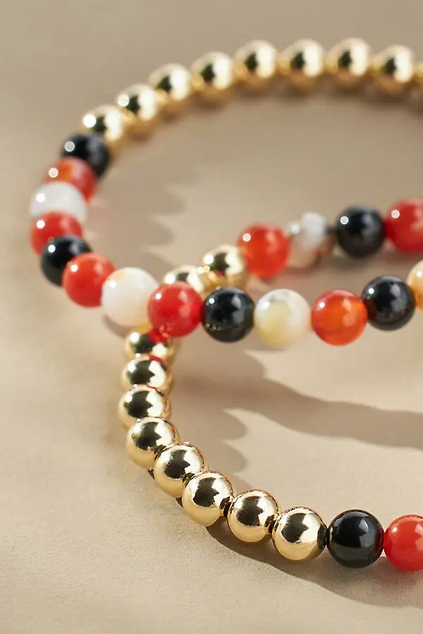 THE HEALER'S COLLECTION N 4 Body Healing Bracelets, Set Of 2