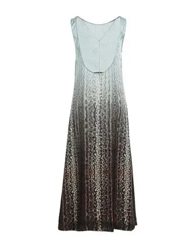Fendi Leopard-Print Maxi Dress In Blue - 25% Off | Editorialist