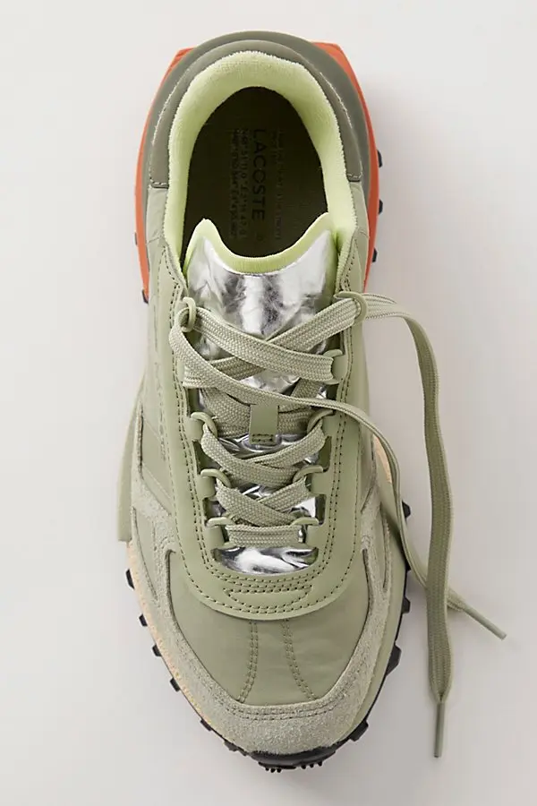 Lacoste Elite Active Sneakers - Light Khaki/silver