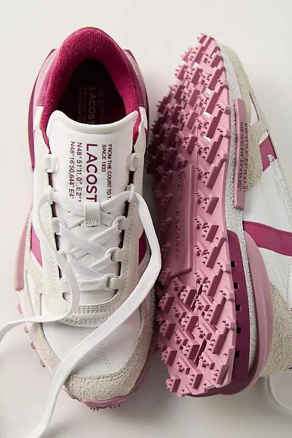 Lacoste Elite Active Sneakers - White/dark Purple