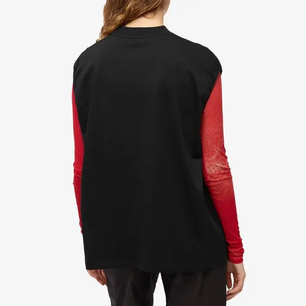 Raf Simons Sleeveless T-Shirt In Black - 71% Off | Editorialist