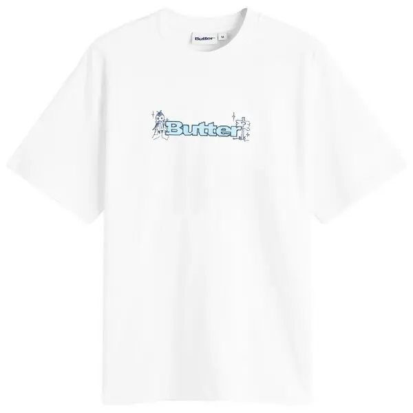 BUTTER GOODS Quest Logo T-shirt