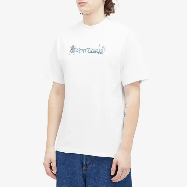 BUTTER GOODS Quest Logo T-shirt