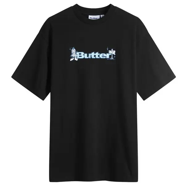 BUTTER GOODS Quest Logo T-shirt