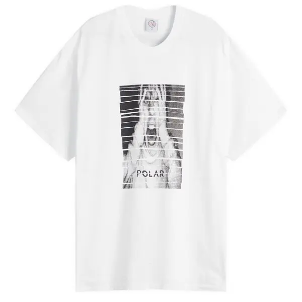 POLAR SKATE CO. Scream T-shirt - White