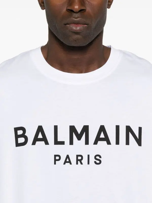 Balmain Logo-print T-shirt - White